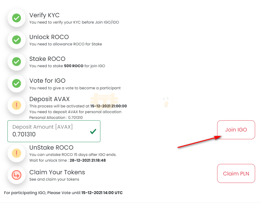 Hướng Dẫn Tham Gia IDO Trên Roco Finance [Thực Chiến] | Tiền Ảo VL